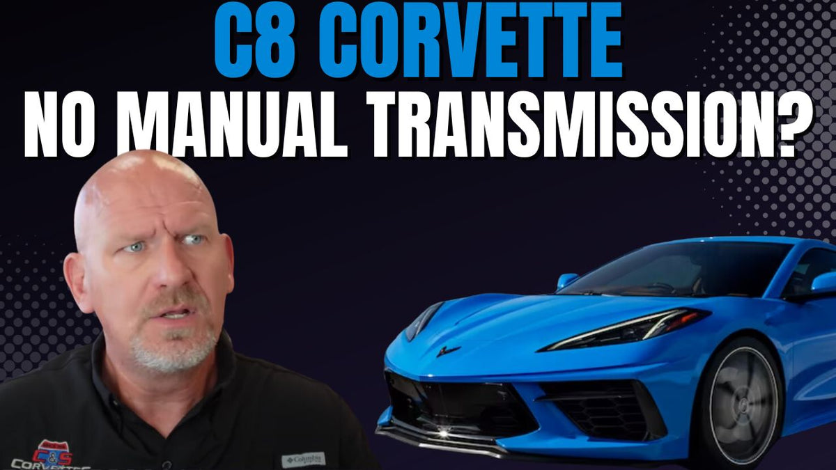 Why doesn't the C8 have a manual transmission? Corvette... – Corvette ...