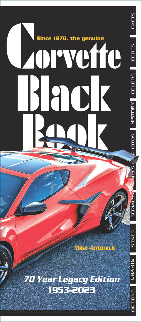 2023 Corvette Black Book 70 Year Legacy Edition Corvette... – Corvette ...